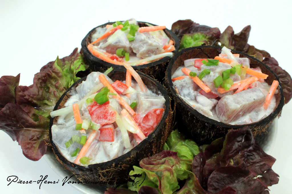 Recette du poisson cru à la tahitienne - La cuisine de Chefounet